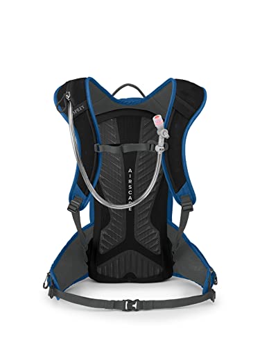 Osprey Raptor 14L Men's Biking Backpack with Hydraulics Reservoir, Postal Blue, One Size