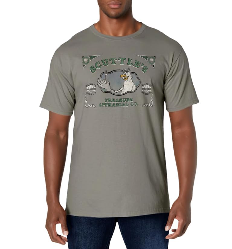 Disney The Little Mermaid Scuttle's Treasure Appraisal Co. T-Shirt