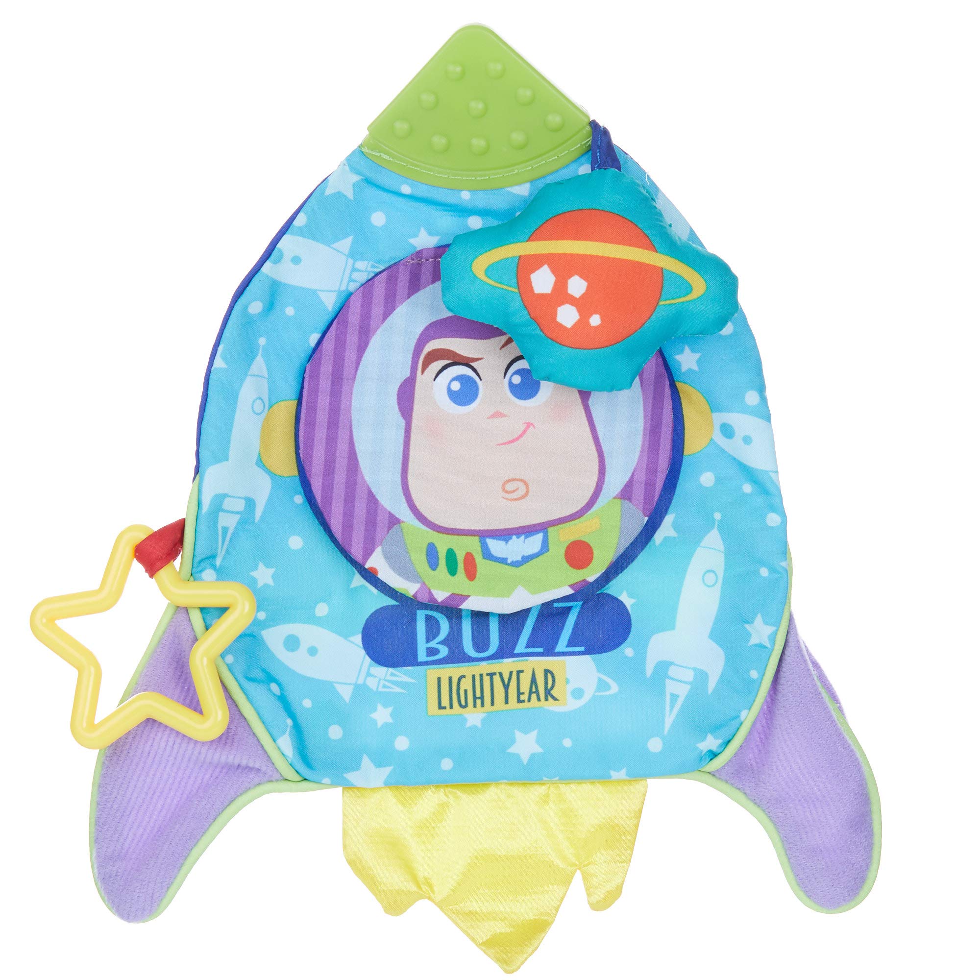 Disney Baby Pixar Toy Story Buzz Lightyear Activity Teether Blanket