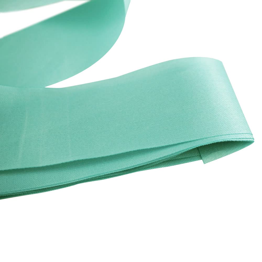 FAZHBARY 2 Pack Blue Rhythmic Gymnastics Ribbon Dance Streamers for Kids Baton Twirling Talent Shows Artistic Dancing Supplies