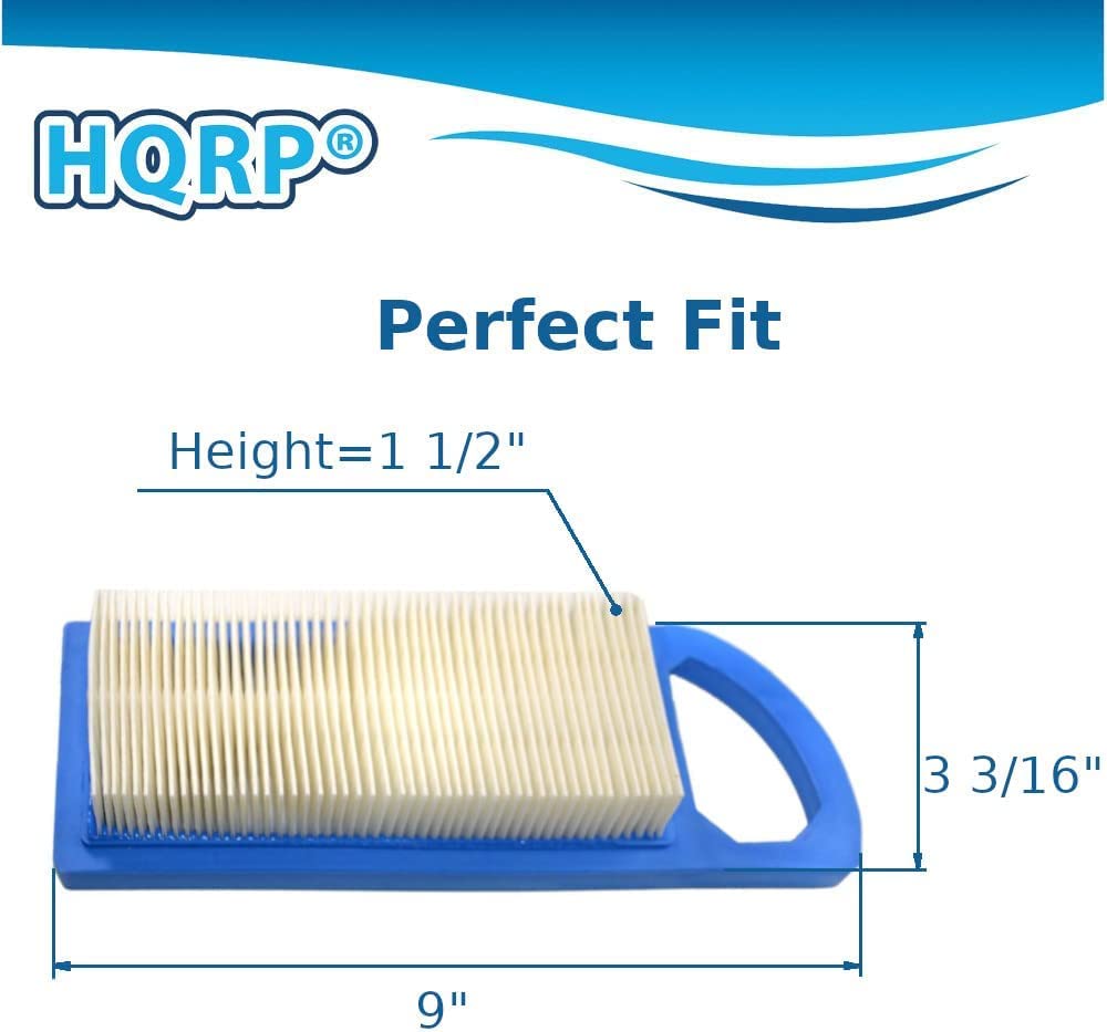 HQRP 2-pack Filter compatible with Bolens 13AM761F065 13AM761F265 13AM762F065 13AM762F265 13AM762F765 Riding Mower models, part 795115 Replacement