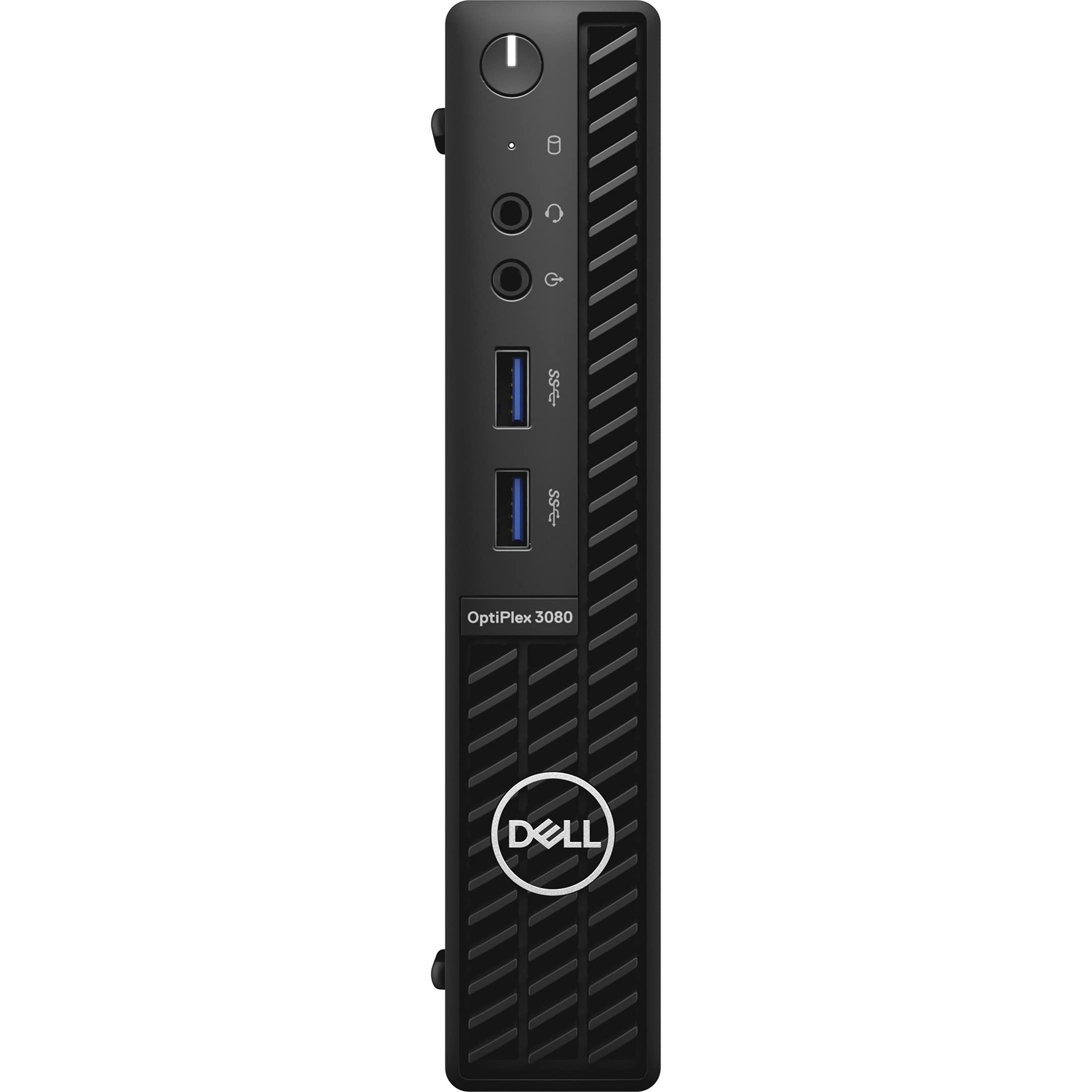 Dell OptiPlex 3000 3080 Desktop Computer - Intel Core i3 10th Gen I3-10105T - 8 GB RAM DDR4 SDRAM - 128 GB NVMe M.2 PCI Express M.2 SSD - Micro PC - Black