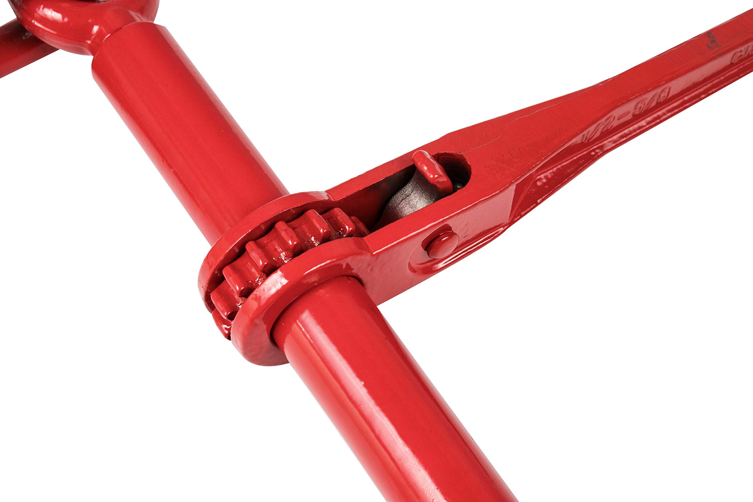 Eisen EI004 4 Pack Ratchet Load Binders 1/2-5/8 for Chain Binders Tie Down, Heavy Duty Load Binders Cargo Flatbed Trailers