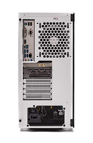 Skytech Archangel Gaming Computer PC Desktop β Ryzen 5 3600 3.6GHz, GTX 1660 6G, 500GB SSD, 8GB DDR4 3200MHz, RGB Fans, Windows 10 Home 64-bit, 802.11AC Wi-Fi