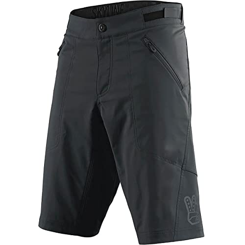 Troy Lee Designs Skyline Short, No Liner. Mountain Bike, MTB, Downhill, Trail, Cross Country, BMX Riding- Solid Iron - 32