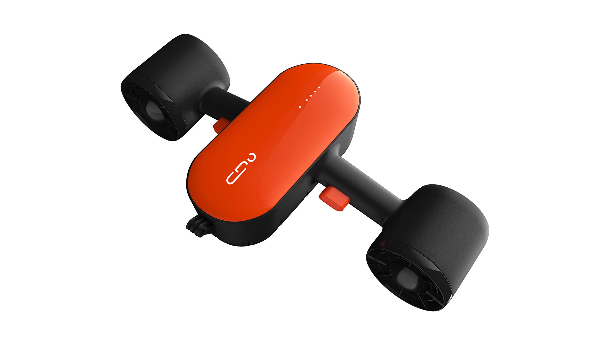 Geneinno S2, Underwater Scooter Dual Propellers with Compatible with GoPro, Orange