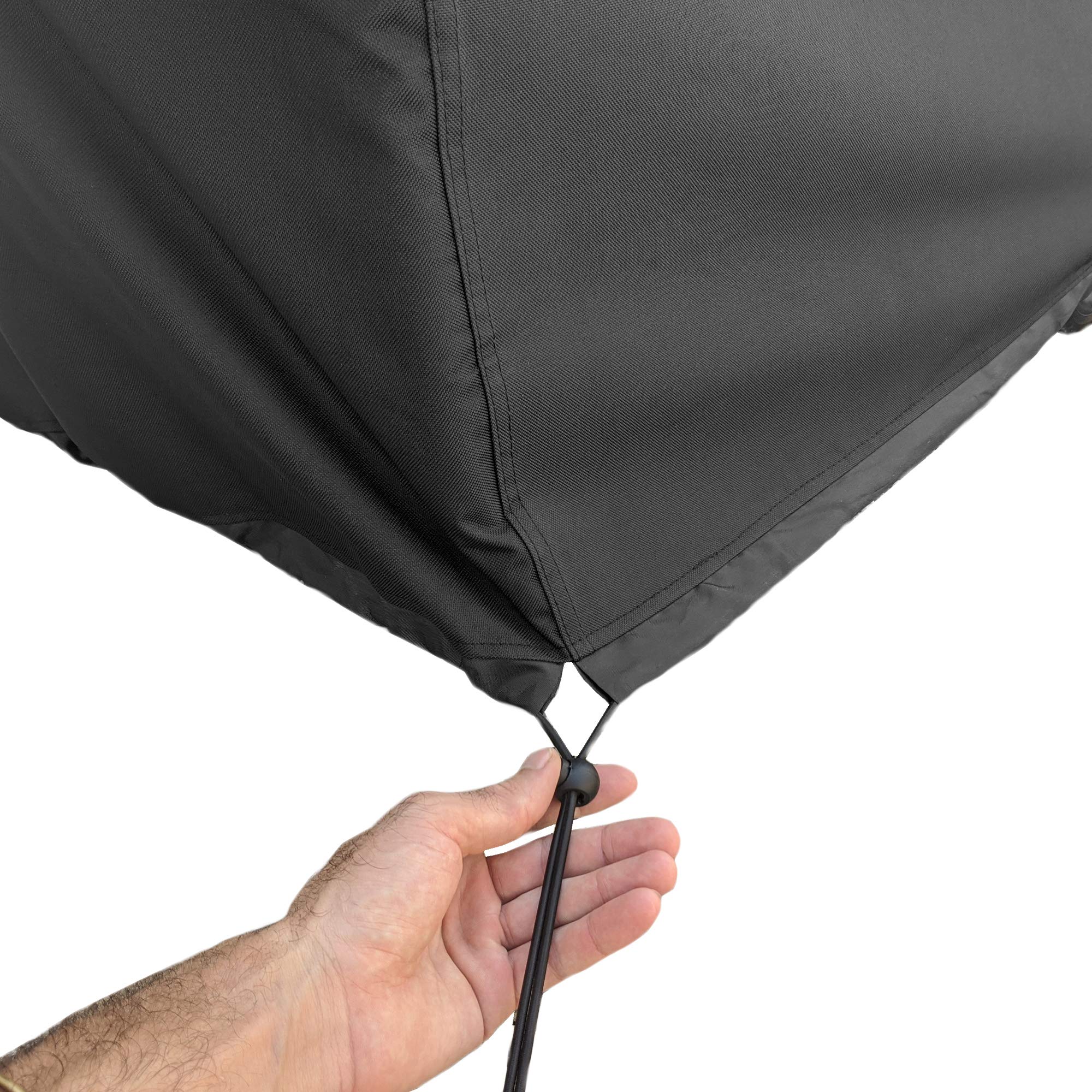 Generator Cover for iGen4500 and Predator 3500 - Waterproof, Heavy Duty Polyester with Elastic Drawstring (24”L x 18”W x 20”H)