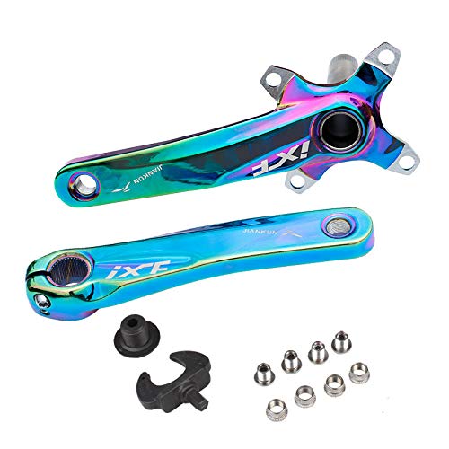 DEYING Crank Arm Set 170mm 104 BCD with Bottom Bracket Kit and Chainring Bolts for MTB BMX Road Bicyle, Compatible with Shimano, FSA, Gaint