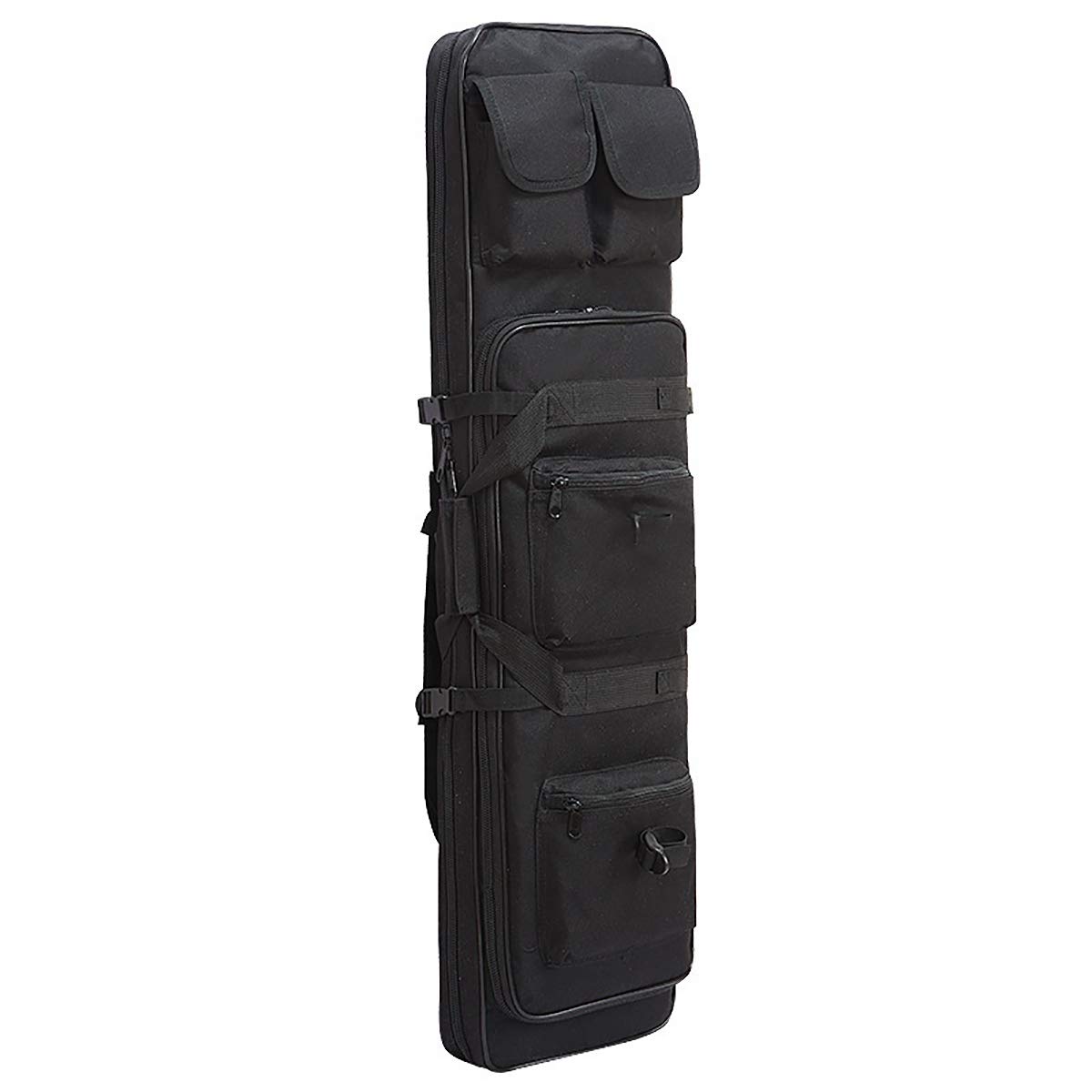 DGVR Portable Tactical Gun Bag Rifle Case Shotgun Bag Fishing Gear Storage Bag 120cm Black