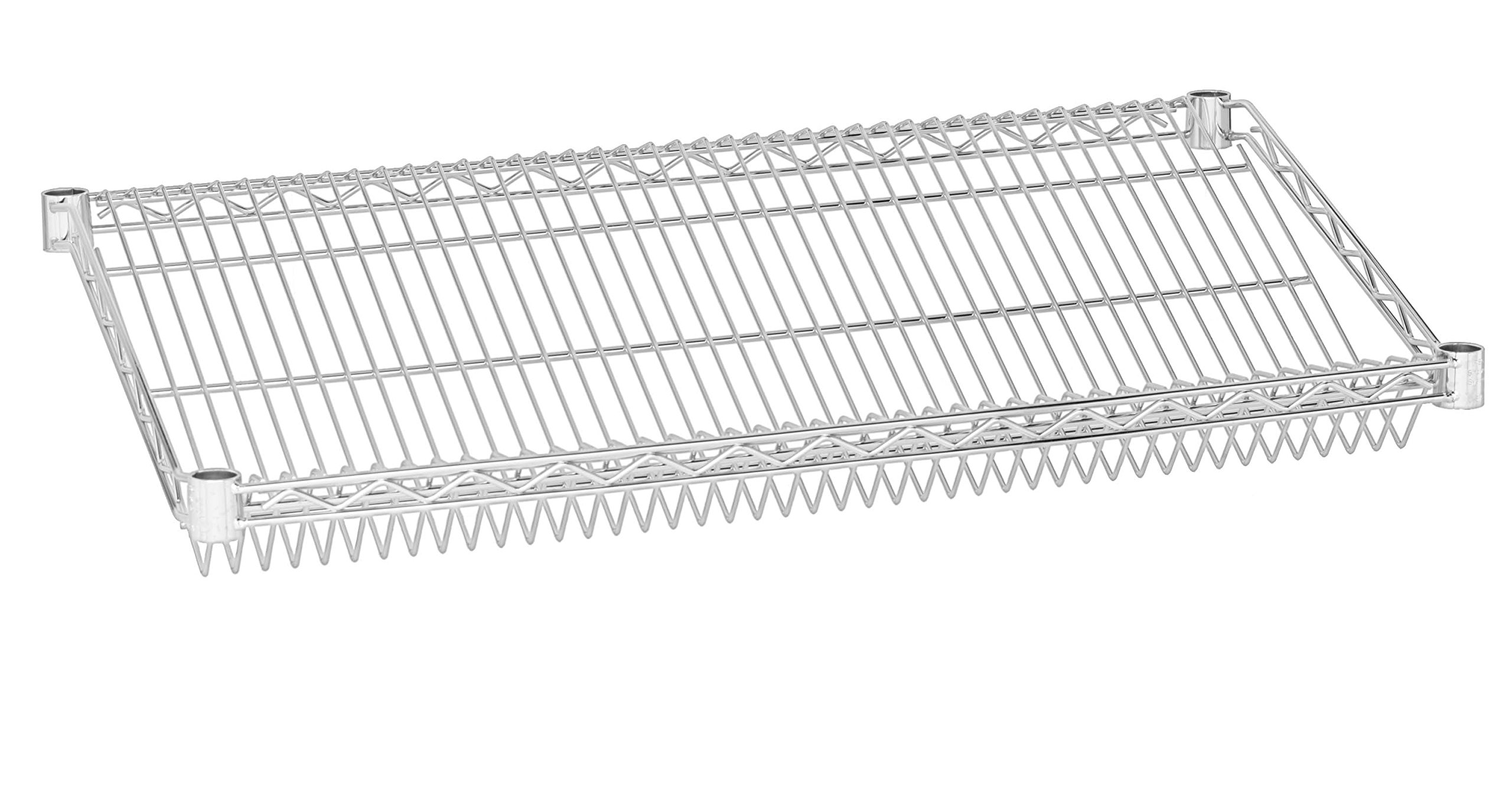 Omega Products Corporation 18" Deep x 36" Wide Individual Slanted Wire Shelf