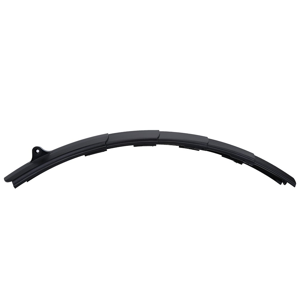 Dilwe Mudguard Fenders Set, Retractile Road Mountain Tyre Mud Guards with LED Taillight for Most Mountain Bike (Black)