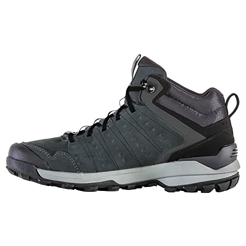 Oboz Sypes Mid Leather B-Dry Hiking Shoe - Men's Dark Shadow 11