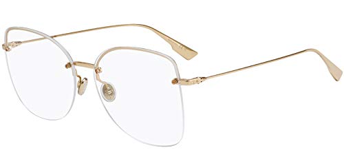 Dior 102297-0J5G Eyeglass Frame GOLD w/Demo Plastic 59mm
