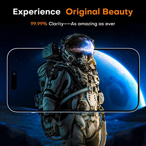 TOCOL 4 Pack for iPhone 14 Pro Max Privacy Screen Protector 6.7''- 2X Privacy Tempered Glass Screen Protector & 2X Camera Lens Protector, Bubble Free, 10X Shockproof, Installation Frame, [Anti-Spy]