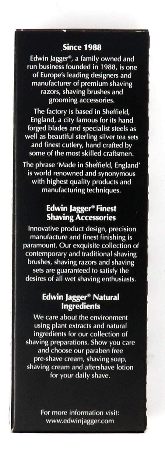 Edwin Jagger Chrome DE Safety Razor- Diffusion 36 Series (Black)