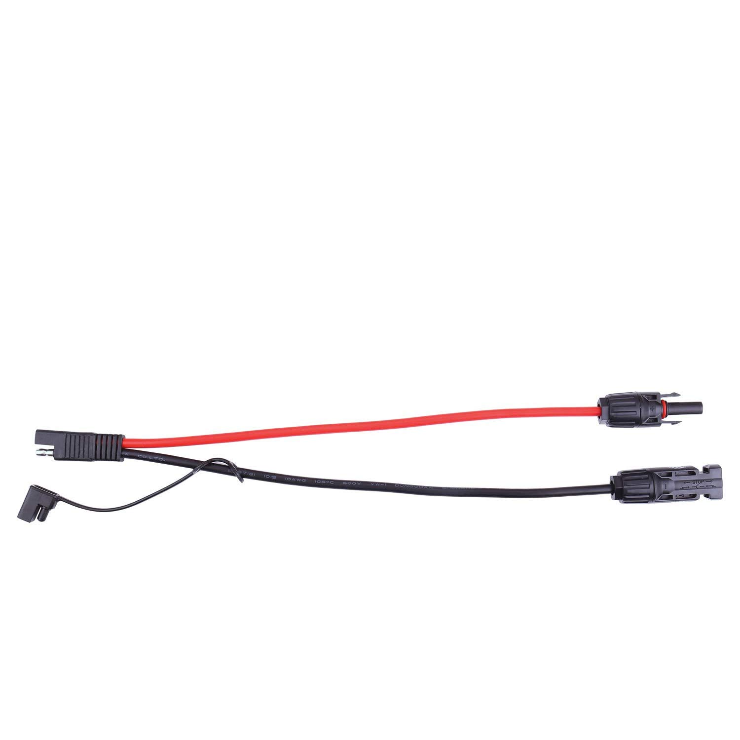 LIXINTIAN SAE Adapter, with SAE Polarity Reverse Adapte,10AWG Cable Conector for RV Panel Solar