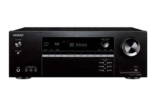 Onkyo TX-SR494 AV Receiver with 4K Ultra HD | Dolby Atmos | DTS: X | Hi-Res Audio (2019 Model)