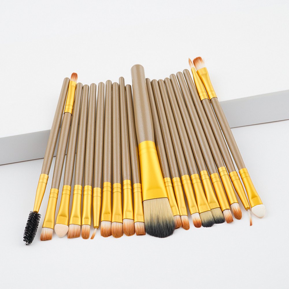Makeup Brush Pouch 20pcs/set Make-up Up Toiletry Kit tools Make Brush Makeup Set Brush Wool Set Brush Cosplay Makeup