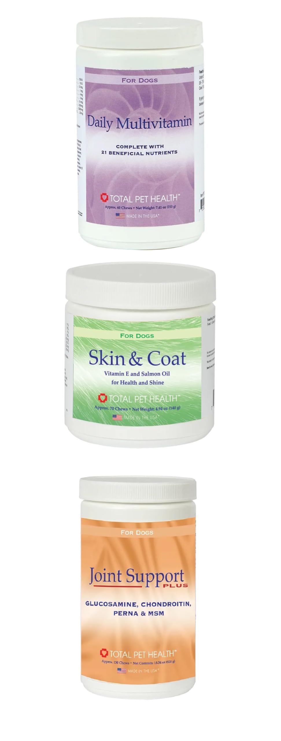 MPP Healthy Supplement Vitamins for Dogs Wheat and Corn Free Veterinarian Formulated (Skin and Coat)