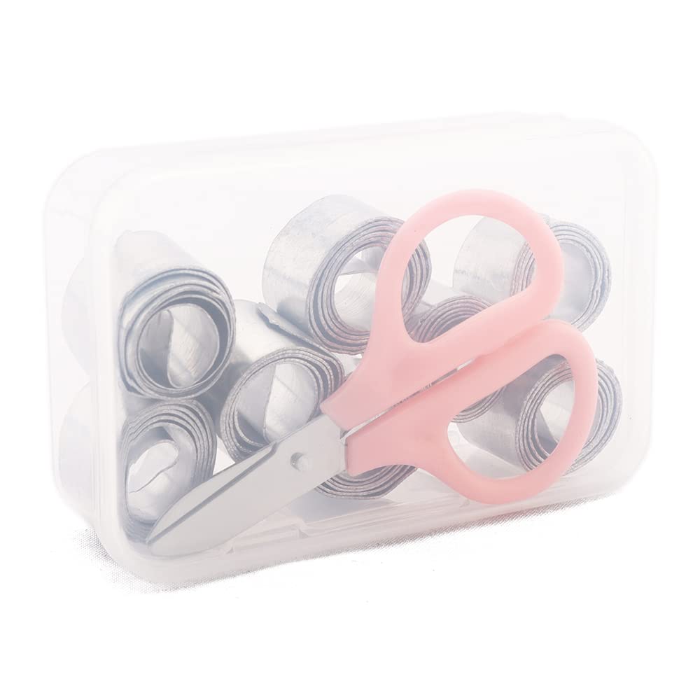 Fishing Soft Lead Sheet Strip Sinkers Weights Tackle Accessories Come with Mini Scissors(8 Rolls