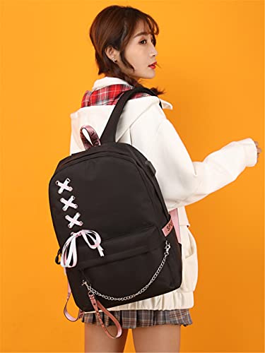 JUSTGOGO KPOP Stray Kids Backpack HYUNJIN JISUNG FELIX School Bag Daypack Shoulder Bag Handbag Bookbag X8