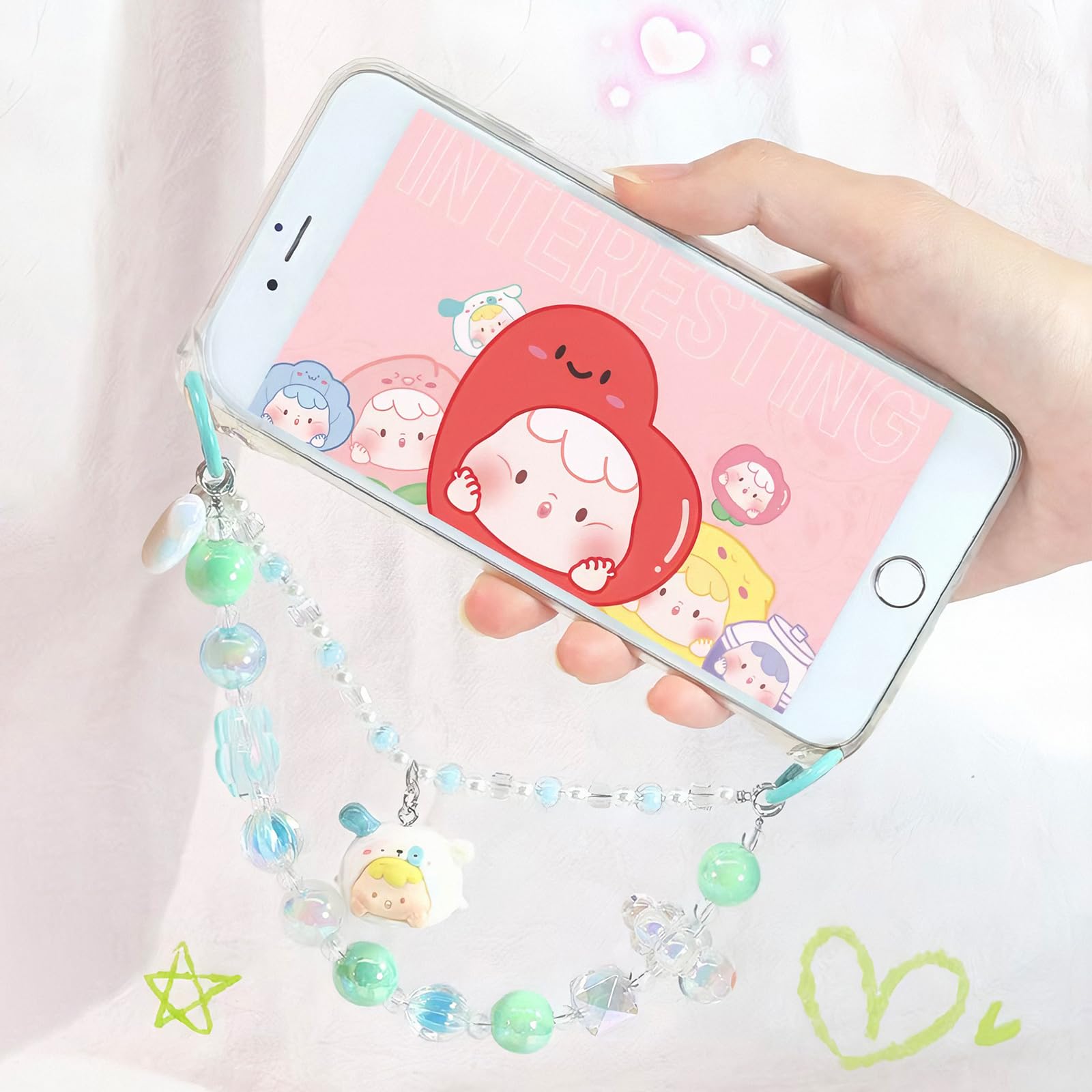 Interesting Zaizai Chain Series Blind Box 1PC (1 of 13 Possible Styles) Key Chain, Cute Figurine Pendant Birthday Gifts