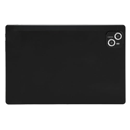 FOLOSAFENAR 2 in 1 Tablet, Multifunction 8GB RAM 256GB ROM Black 10.1 Inch Tablet PC Quad Processor for Learning (US Plug)