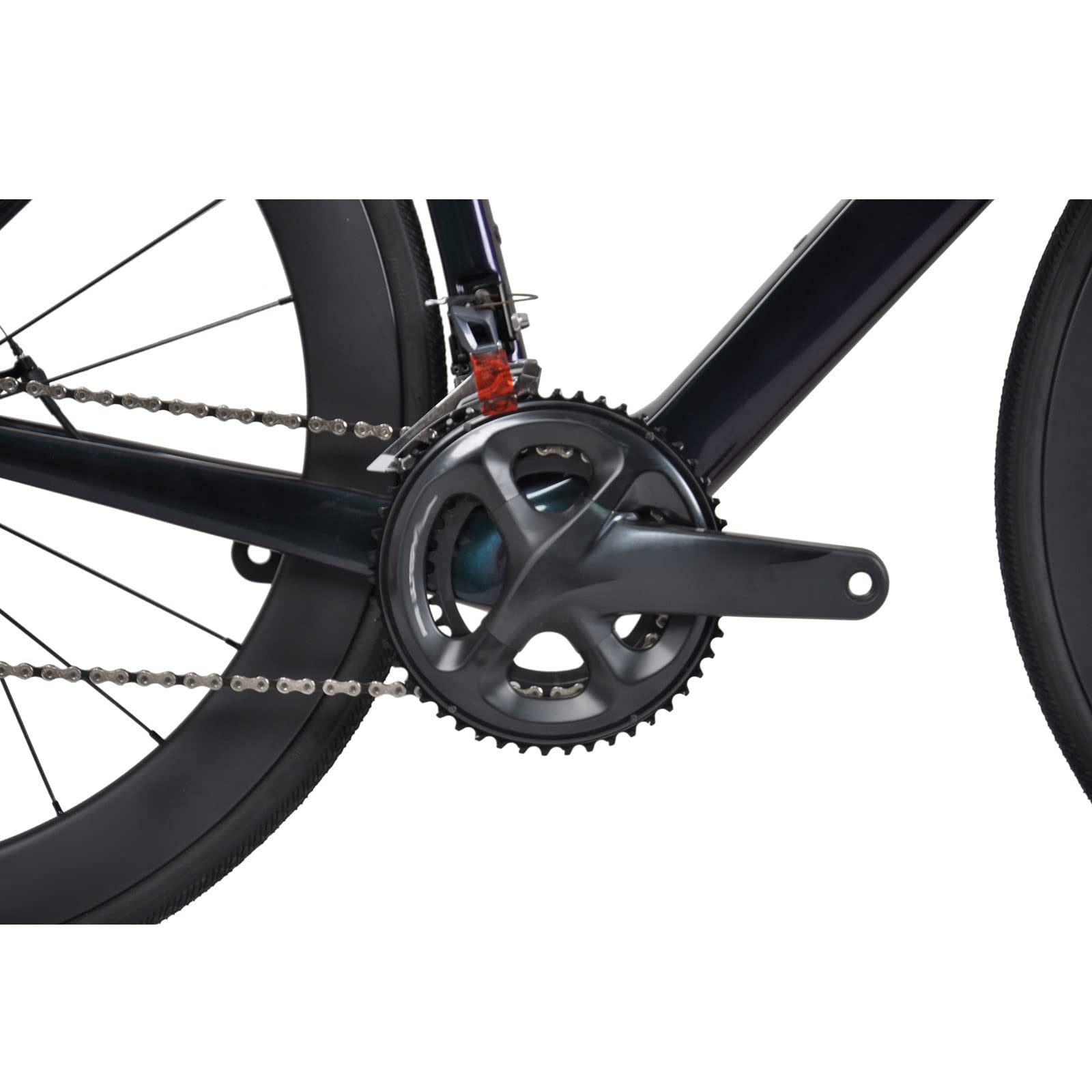 HESNDzxc Bicycles for Adults Road Bike with Carbon Fiber Lightweight Disc Brakes (Size : Small)
