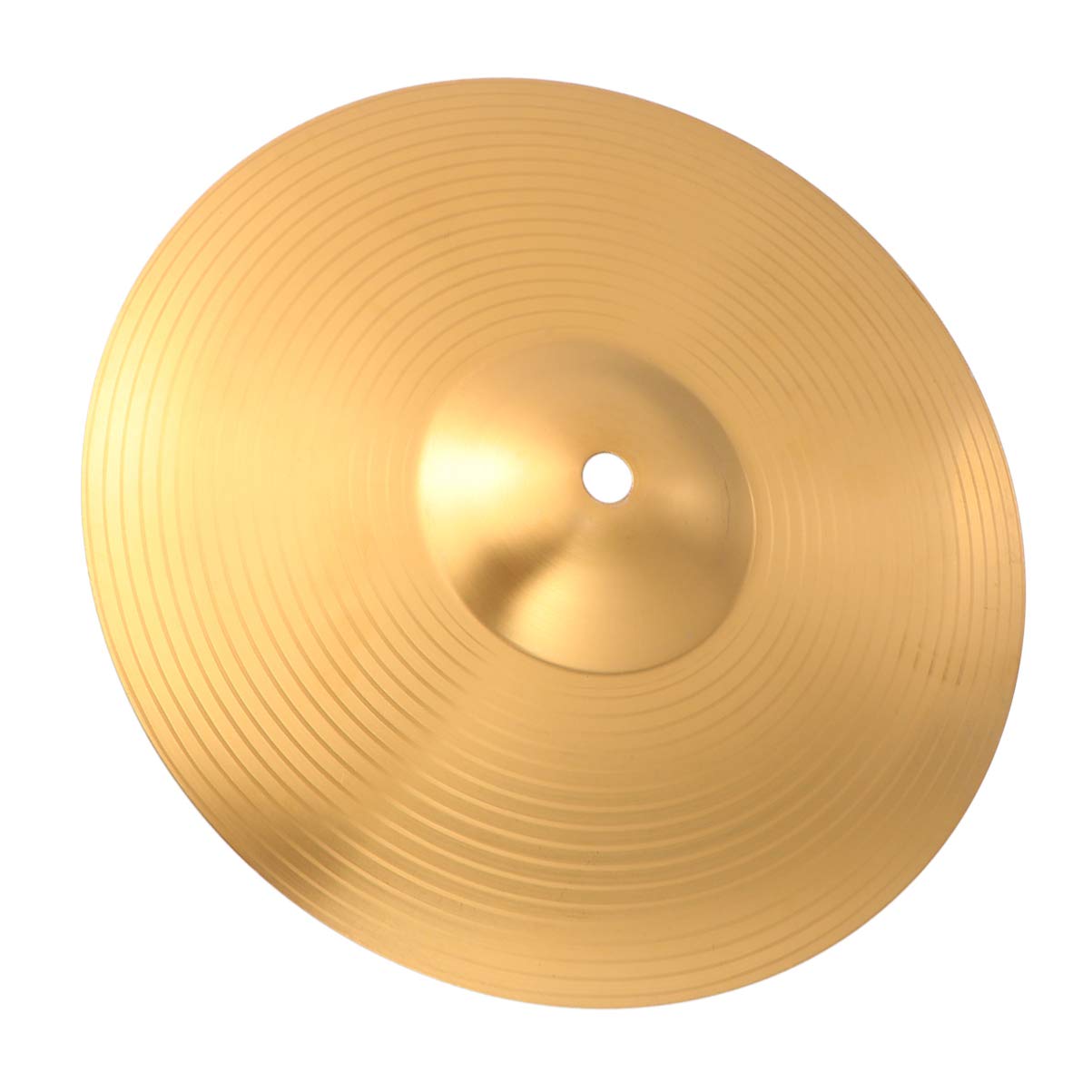 ERINGOGO 2 pieces Crash Ride Cymbal crash cymbal brass- hat cymbals crash ride 10 inch Bass Drum Cymbal