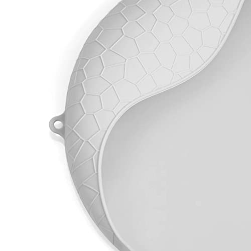 PandaEar 3 Pack Super Light Silicone Baby Bibs for Boys Girls| Waterproof Baby Bibs with Pocket Food Catcher, Soft Adjustable Silicone Feeding Bibs