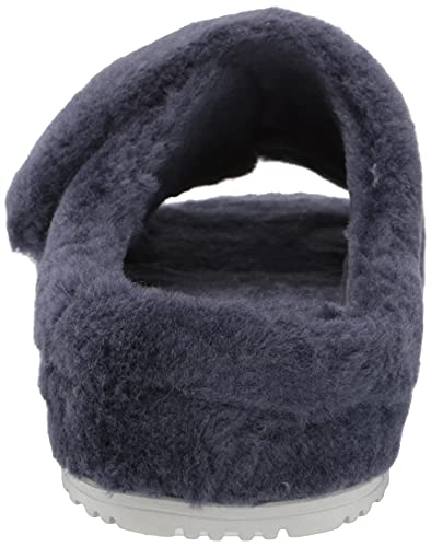 UGG Men's Fluff That Slipper, Dark Sapphire, 12