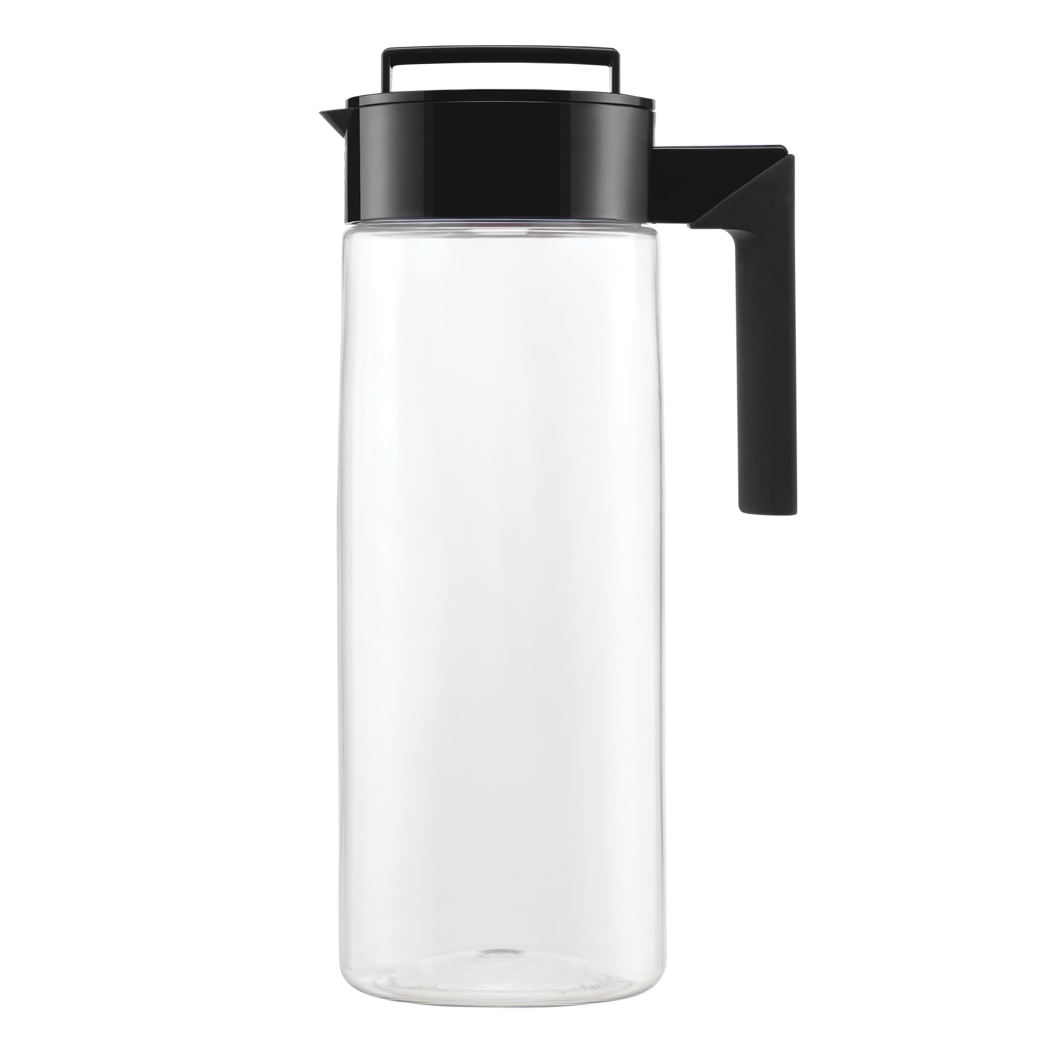 Takeya Patented and Airtight Pitcher Made in the USA, BPA Free Food Grade Tritan Plastic, 2 qt, Black