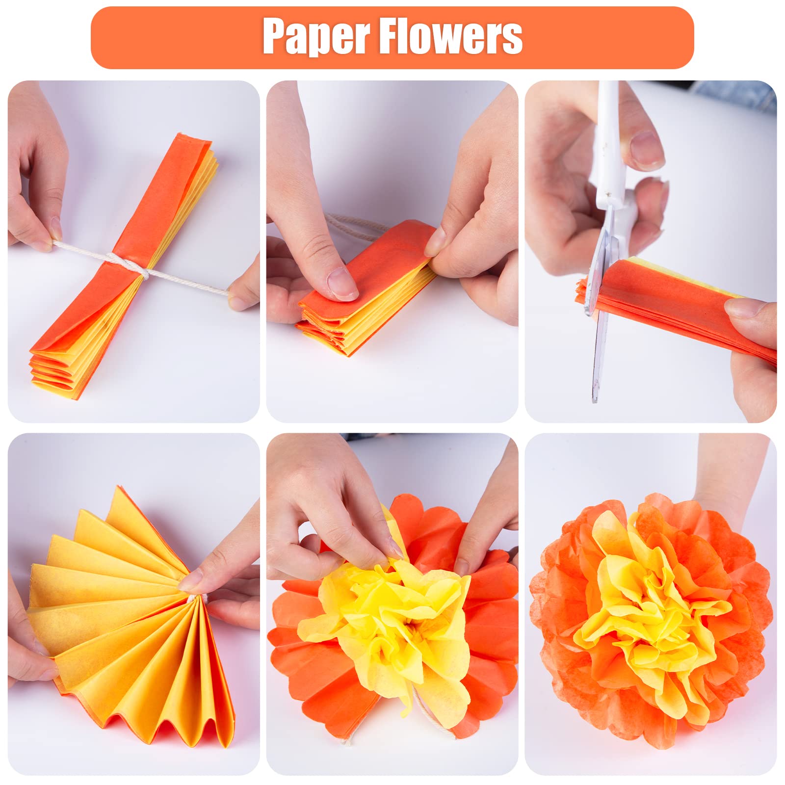 Koogel Tissue Paper Bulk, 330 Sheets Gift Wrapping Paper Craft Tissue Paper 20 Colors 14x10 Inch for Holiday Birthday Gift Wrapping DIY Project