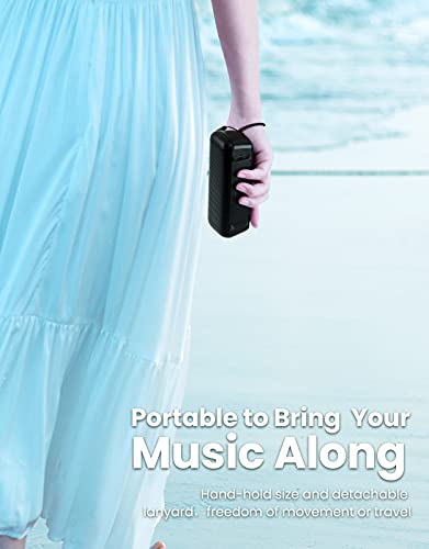 LENRUE Bluetooth Speaker,Wireless Portable Speakers with TWS, 12H Playtime, Clear Sound for Home,Travel and Outdoor,Handfree Calls Compatible with for iPhone, Samsung Android and More