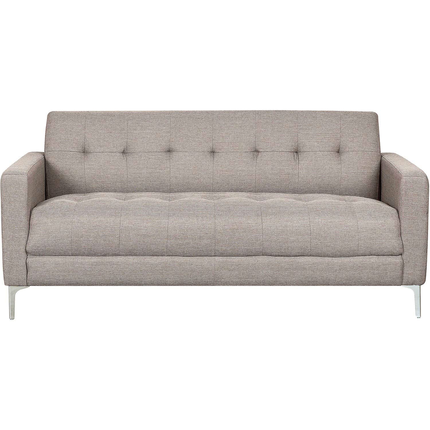 Global Industrial Fabric Upholstered Sofa, 70"W, Tan