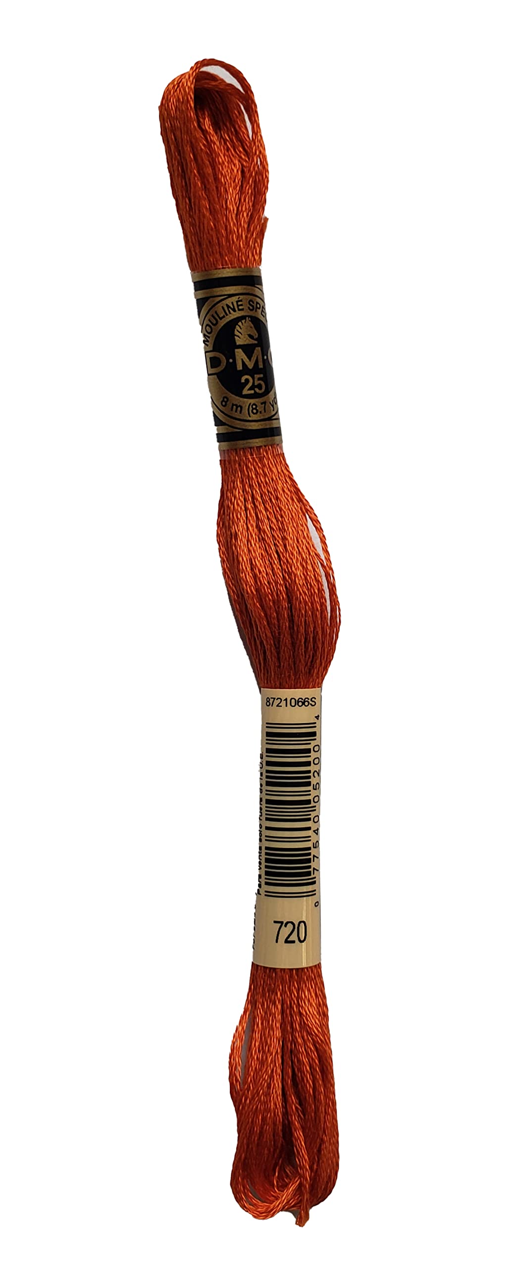 DMC 6-Strand Embroidery Cotton Bundle - Orange Spice Color Family -3 Skeins of Thread - 8.7yd Skeins