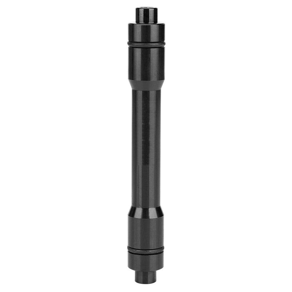 Dilwe Skewer Adapter, Aluminium Alloy Thru Axle Adapter Quick Release Bike Hub Adapter for Road Bike, Mountain Bike (Black)