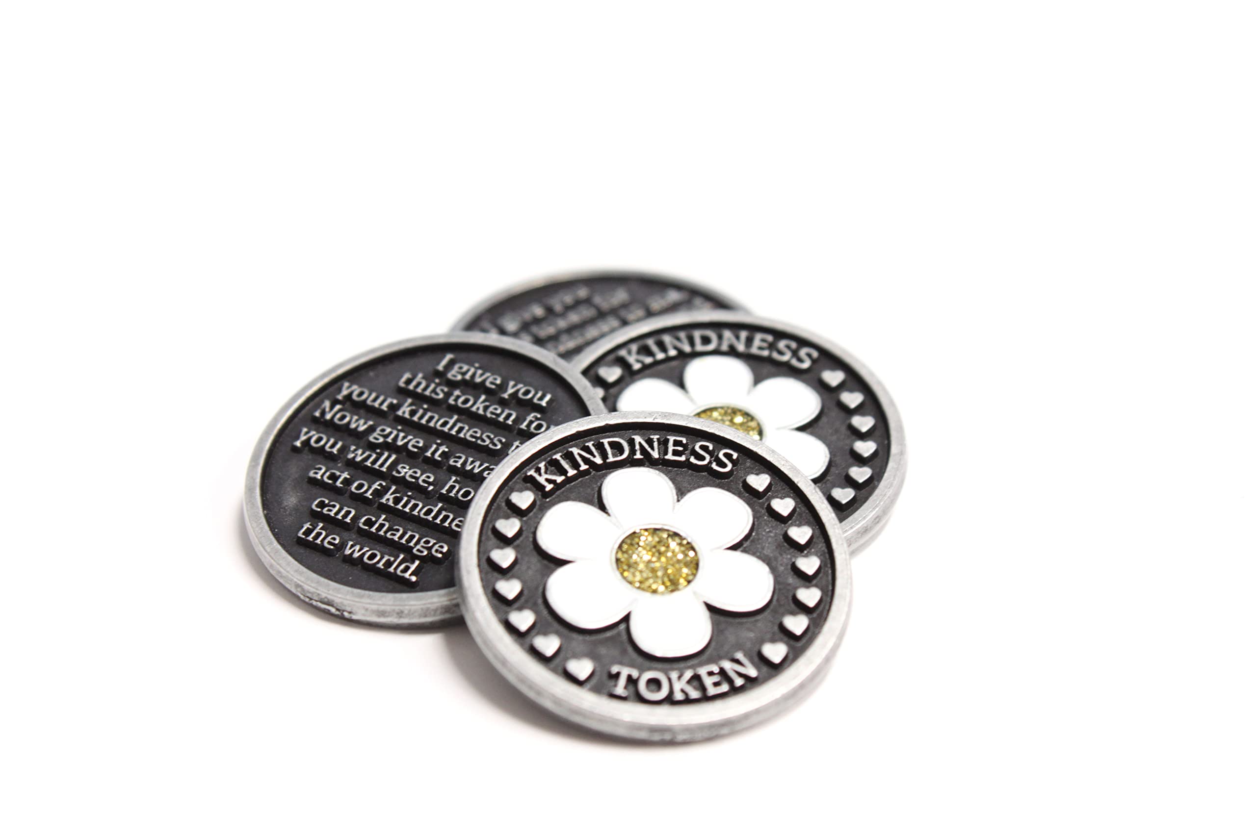Gloria Duchin Daisy Kindness Appreciation Token Coins Set of 3