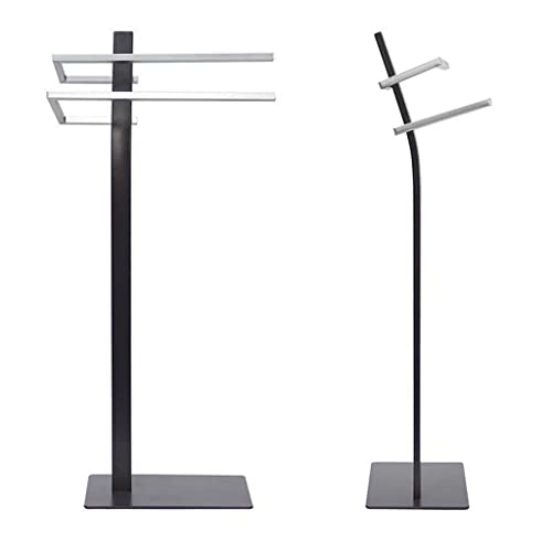 N/A Stainless Steel Multifunctional Movable Bathroom Rack Towel Rack Floor-Standing Bath Towel Rack