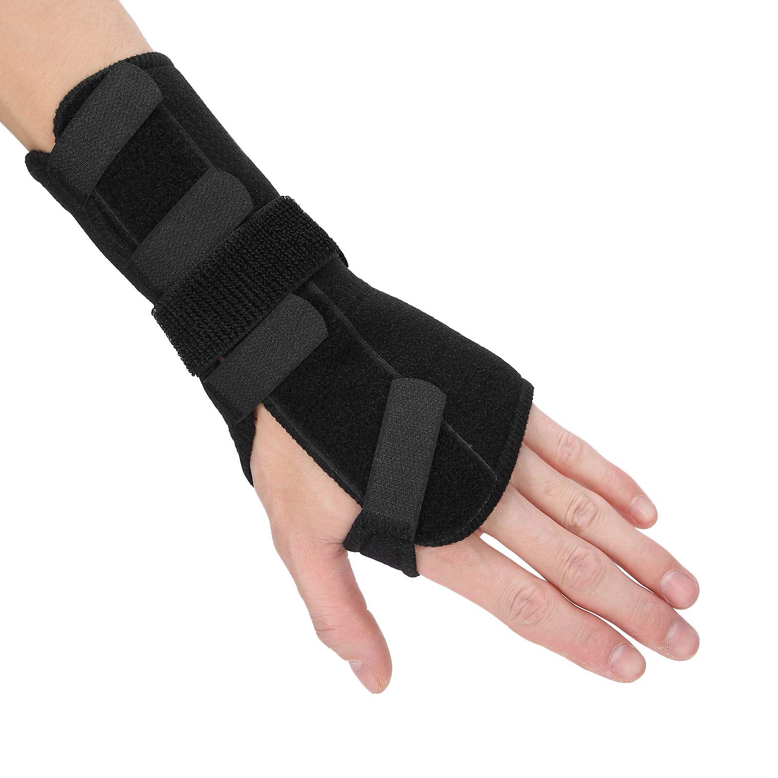 Dioche Wrist Brace for Carpal Tunnel, Adjustable Wrist Brace Ligament Injury Recovery Fixation Wrist Support Strap for Men, Women, Right/Left Hand, Tendinitis (Medium