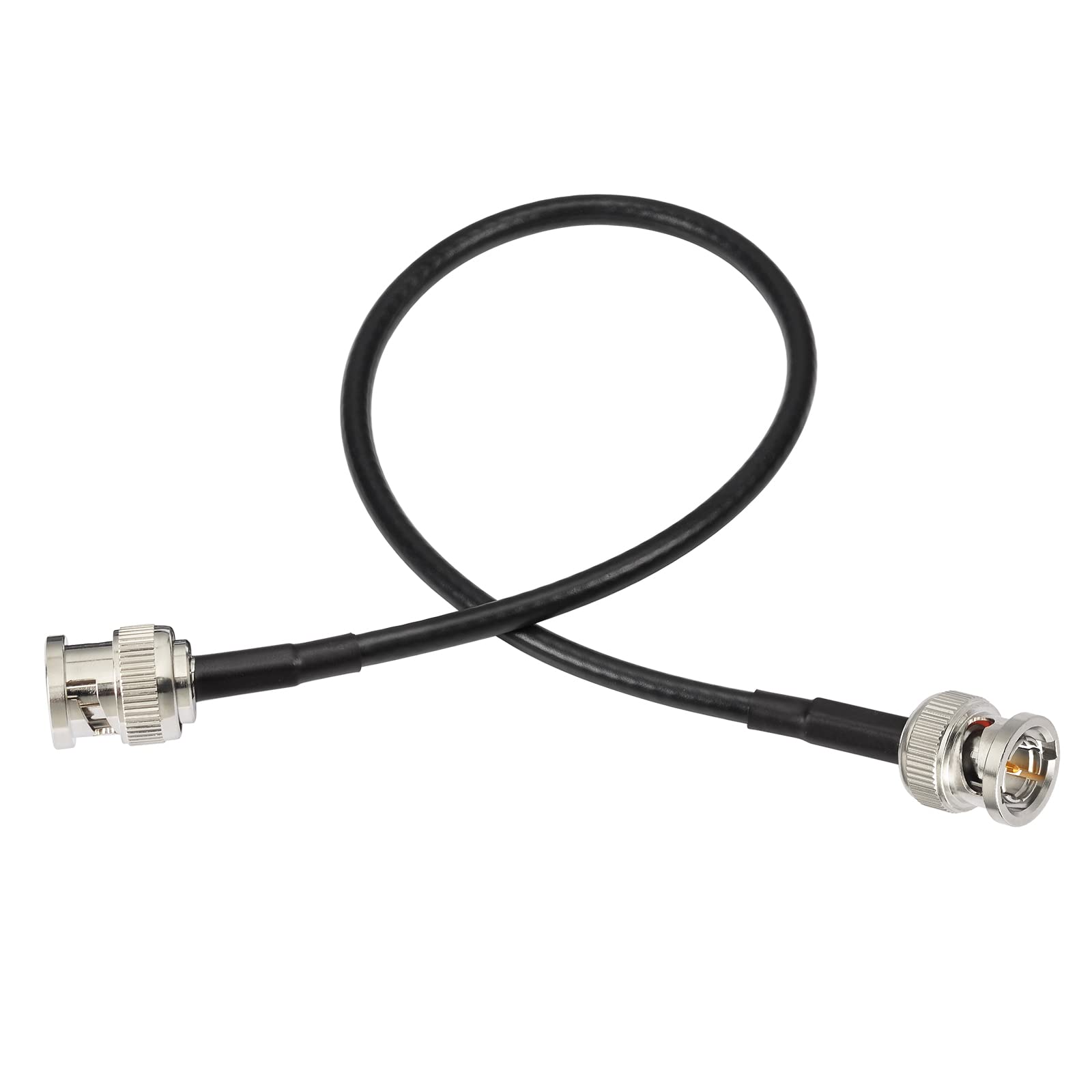 Superbat 3G/6G HD SDI Cable BNC Cable 1ft Thin Short SDI Cable (Belden 1855A) Supports HD-SDI/3G-SDI/4K/8K Camera Recorder Precision SDI Video Cable (2pcs)