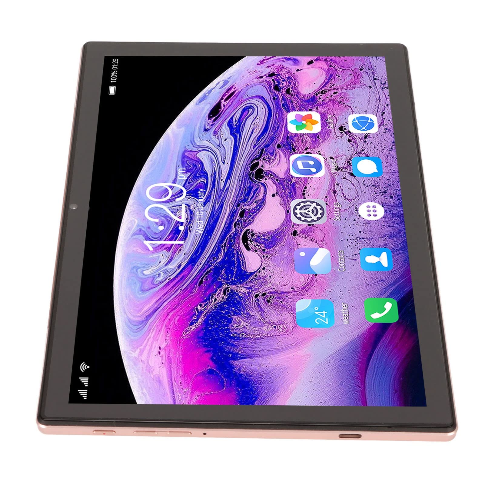 Dpofirs 10in Tablet for 11, 1920x1200 IPS HD Screen, 6GB RAM 128GB ROM, Octa Core Processor, Dual Sim 4G LTE Call Tablet, WiFi Tablet PC 8800mah (US Plug)