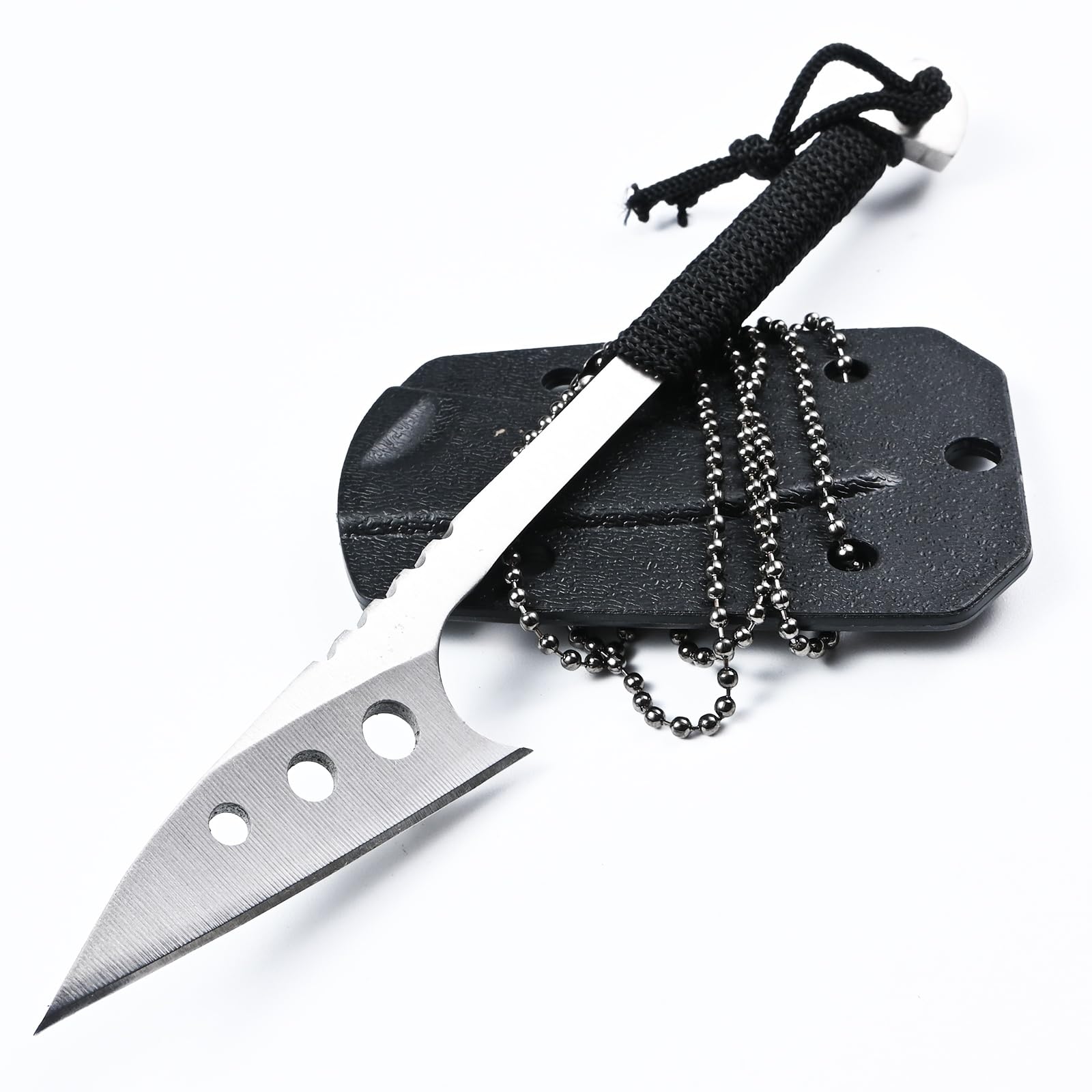 DOHONG Full Tang Hunting Knife, Survival Fishing Camping KNIFE with K Sheath