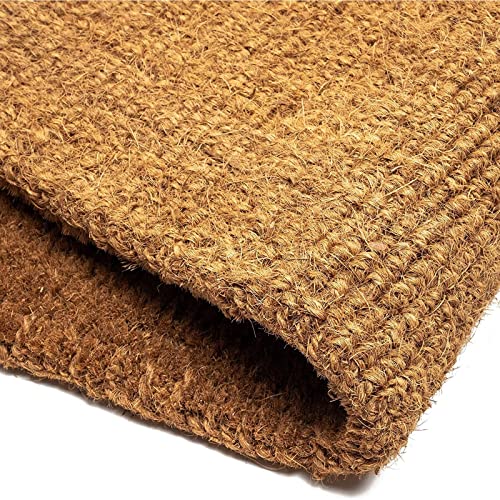 Juvale Natural Coir Doormat, Welcome Mats for Front Door, Outdoor Entry (16x29 in)