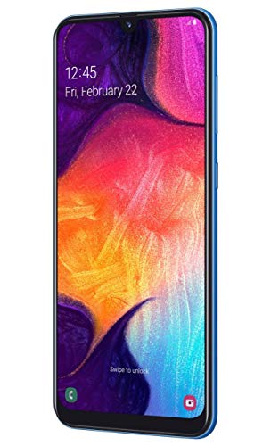 Samsung Galaxy A50 SM-A505G 64GB 4GB RAM 25 MP 6.4" Factory Unlocked- Blue (Renewed)