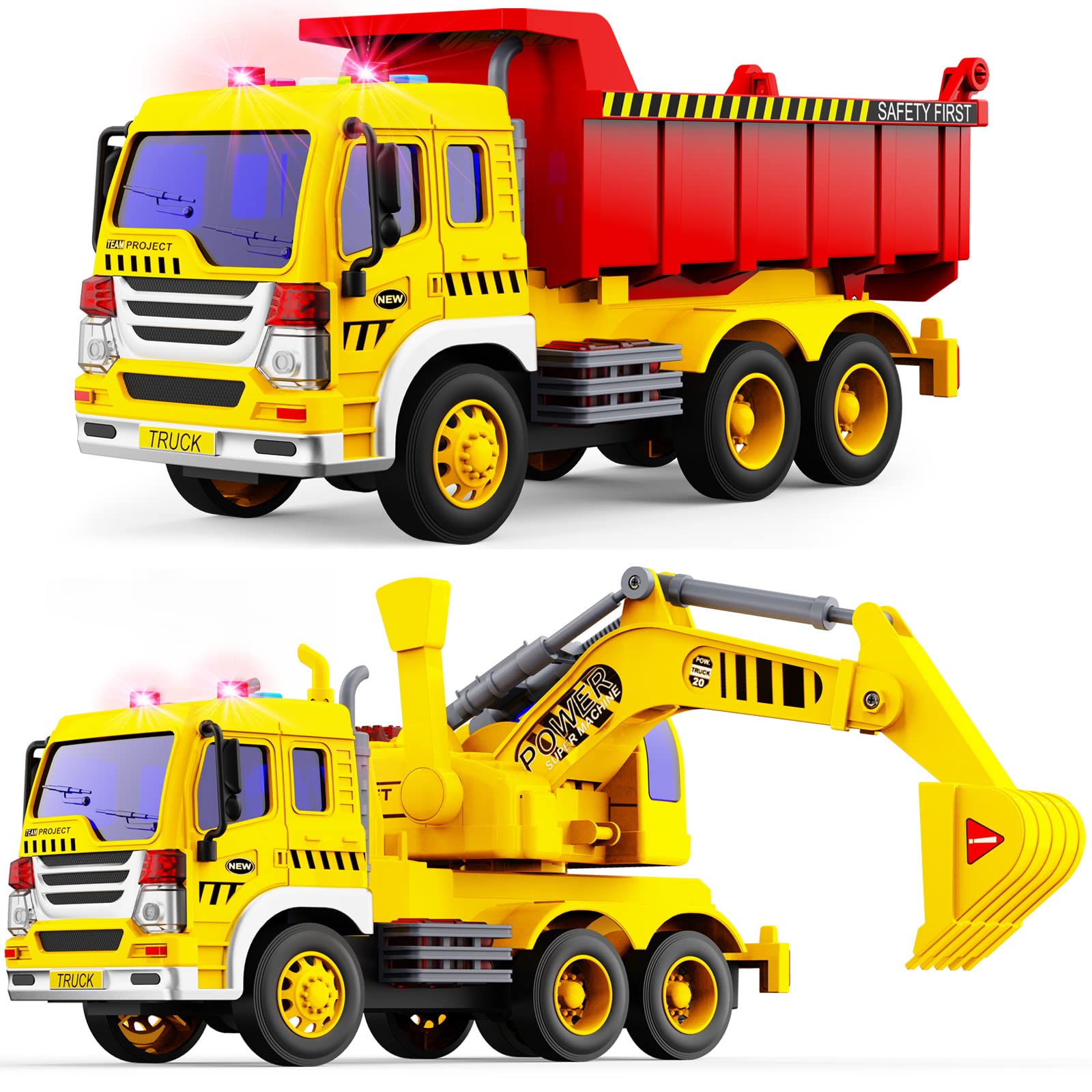 GizmoVine Construction Toy Truck
