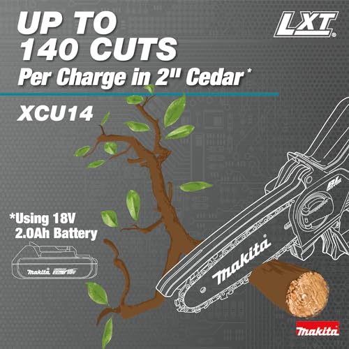 Makita XCU14SR1 18V LXT® Lithium-Ion Brushless Cordless 6" Pruning Saw Kit (2.0Ah)