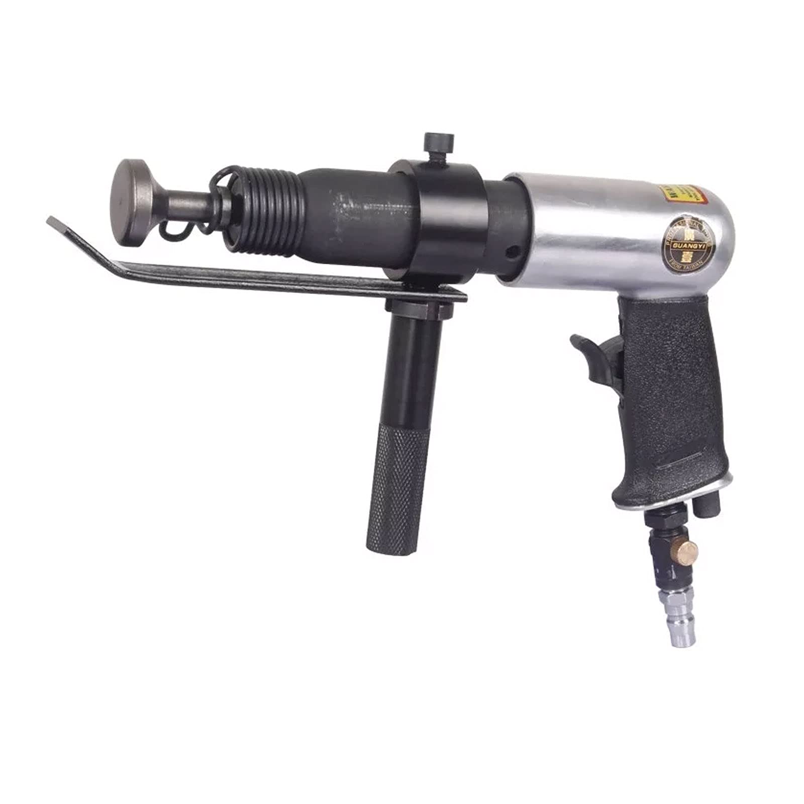 HEIHAK 2 PCS 2/5" Diameter 7 Inch Air Hammer Bit, Pneumatic Air Hammer Bits, Pneumatic Chisel Bits Tools for Removing Rotors, Drums, Hubs and Replacing Wheel Studs