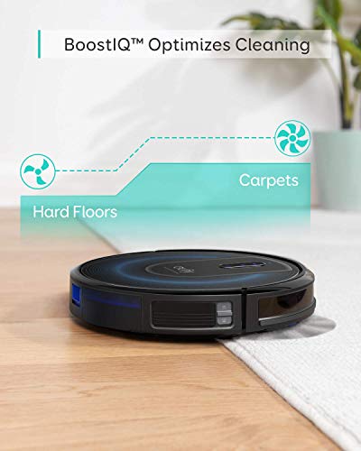 eufy by Anker, RoboVac G30, Robot Vacuum with Dynamic Navigation 2.0, 2000 Pa Strong Suction, Wi-Fi, Compatible with Alexa, Carpets and Hard Floors, Ideal for Pet Owners