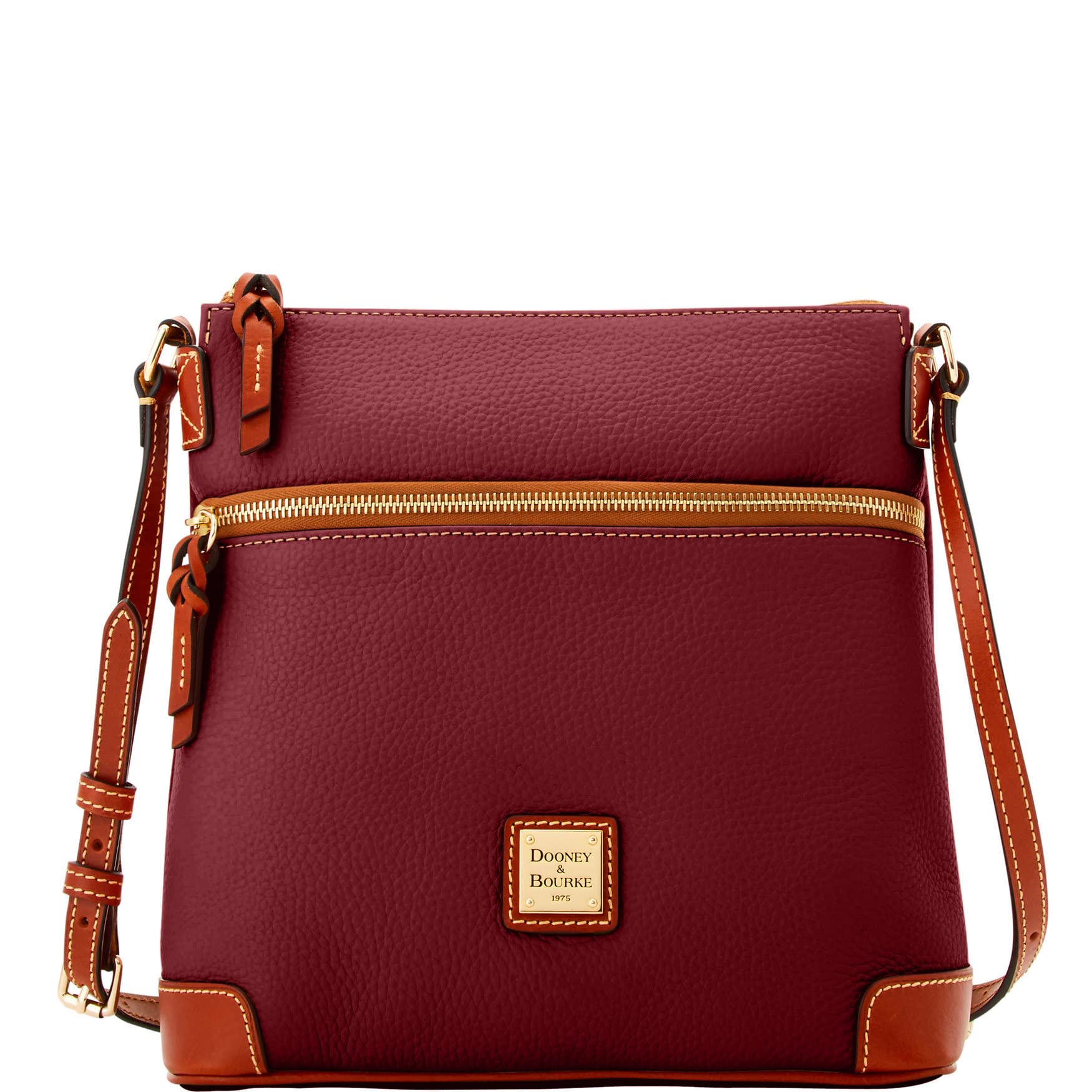 Dooney & Bourke Handbag, Pebble Grain Crossbody - Bordeaux